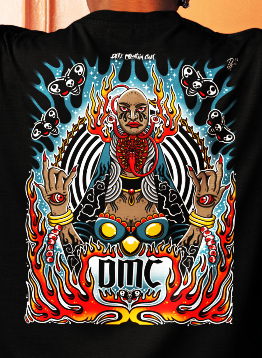 DMC Lady T-Shirt - Handcrafted | Bonji Glass